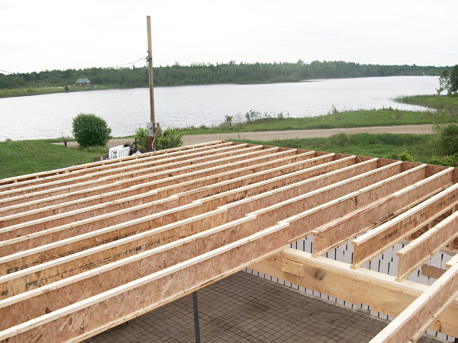 I-Joist / Truss Floor Systems | Green-R-Panel | Home Building Kits